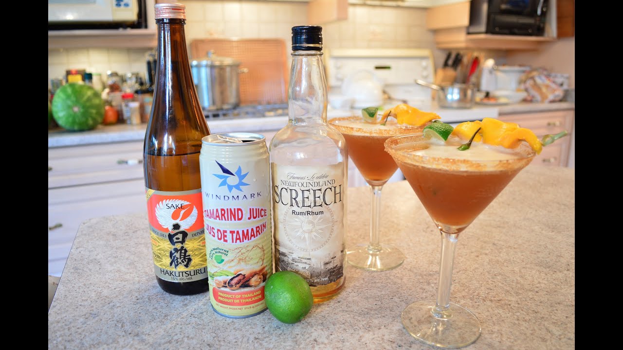 How to Make Spicy Thai Tamarind Cocktails: Cooking with Kimberly - YouTube