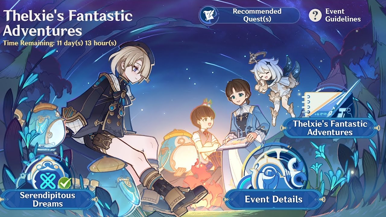 BEFORE and AFTER (Genshin Freminet Event Art ) - YouTube