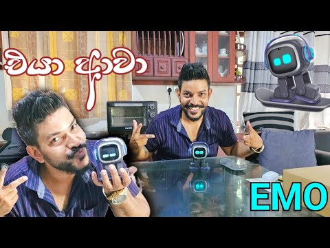 EMO pet සිංහලෙන් (episode 01 unboxing and 1st look) - YouTube