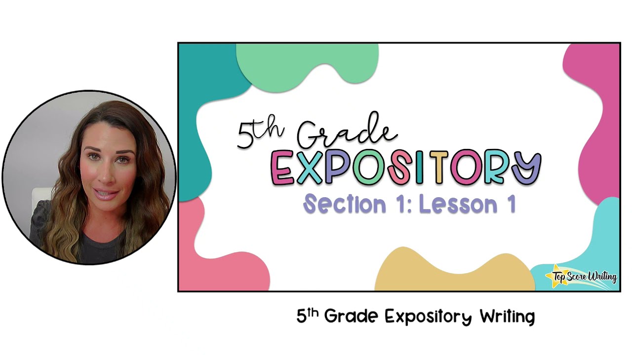 5th Grade Expository Section 1 Lesson 1 YouTube 5th-grade-expository-section-1-lesson-1-youtube