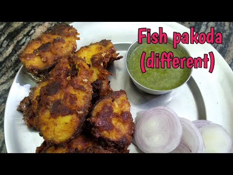 Fish pakoda//Fish fry//Rohu fish pakoda recipe - YouTube