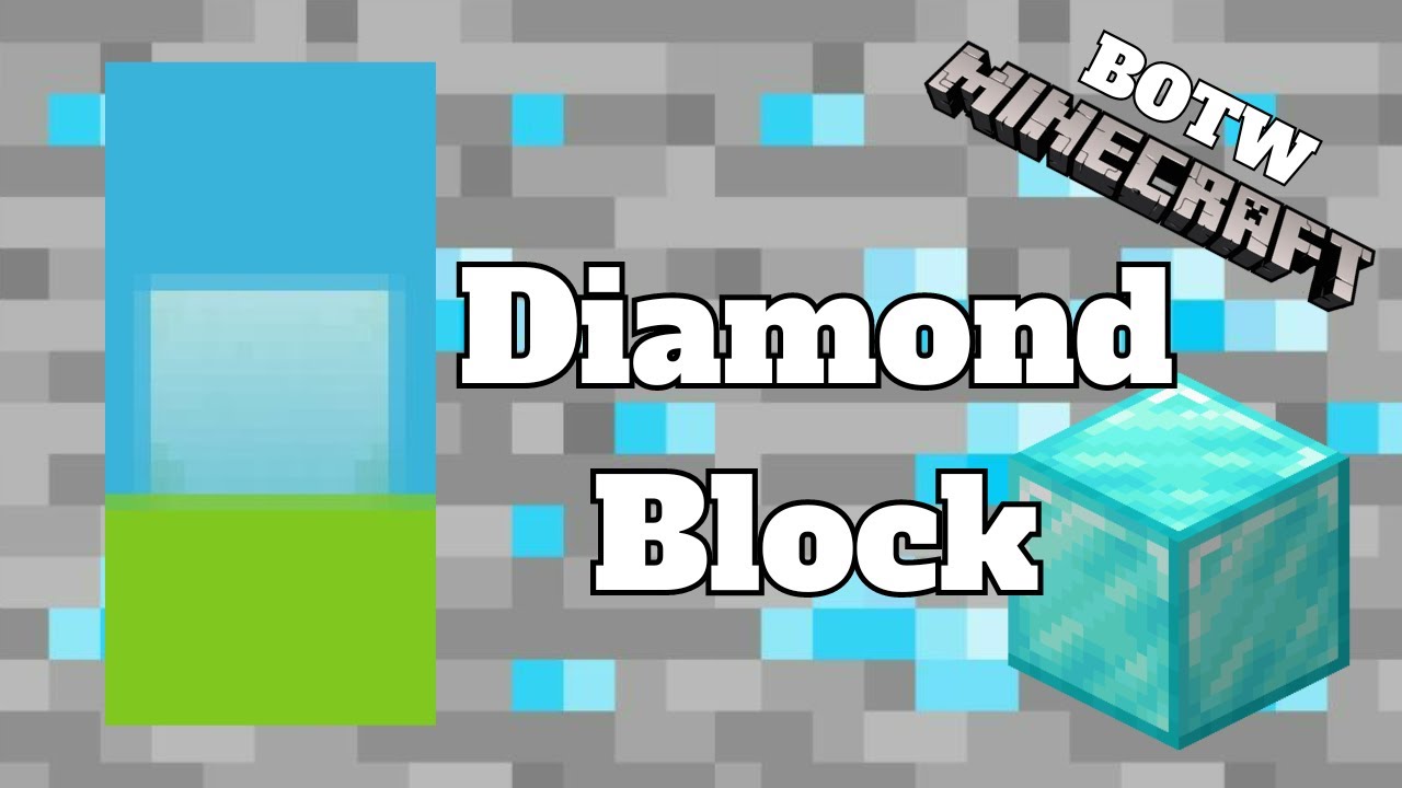 Minecraft BOTW - Diamond Block Banner Design - It's Banner Time! - YouTube