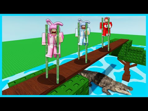 MIPAN & ZUZUZU Menjadi Bolang Si Bocah Petualang Dan Lewatin Rintangan Di Gunung! ROBLOX