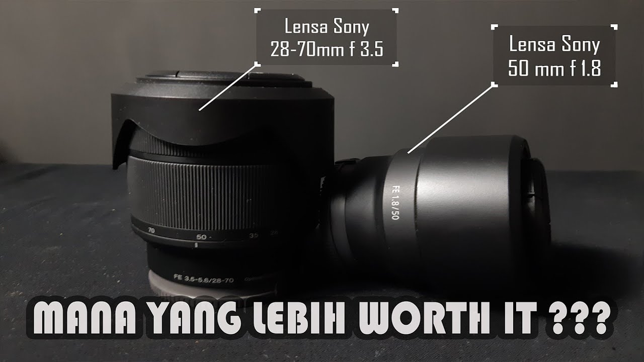 LENSA MURAH SONY YANG PALING COCOK UNTUK VIDEO - LENSA FIX 50mm f 1.8 ...