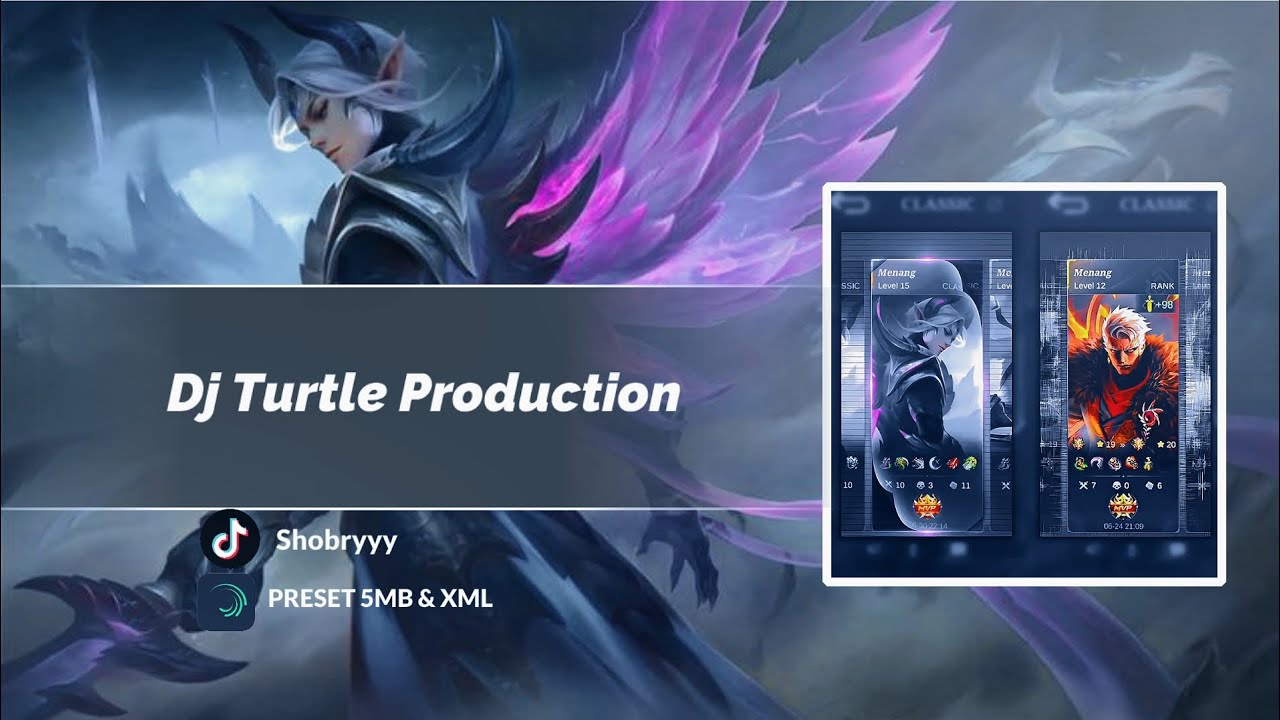 PRESET ALIGHT MOTION ML || DJ TURTLE PRODUCTION - YouTube