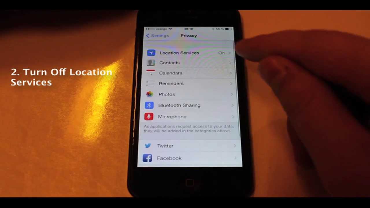 How To Stop iOS 7 From Destroying Your Battery Life - YouTube
