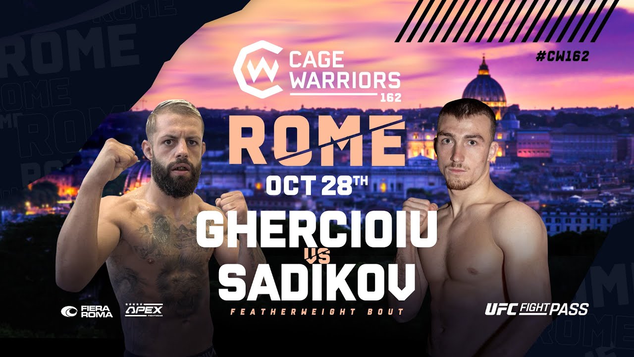 Daniel Ghercioiu vs. Samir Sadikov | FULL FIGHT | CW 162 Rome - YouTube