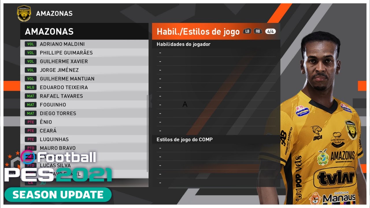 PES 2021 [PATCH BMPES V10.7] FACES/OVERALL DE TODOS OS JOGADORES DO ...