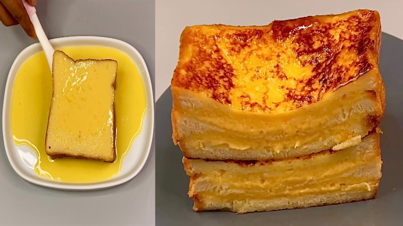 Cheese French Toast Recipe | So Delicious And So Simple - YouTube