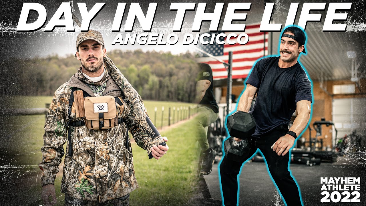 A DAY IN THE LIFE OF ANGELO DICICCO // Semifinal Prep & Turkey Hunting ...