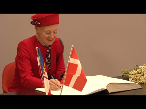 Margrethe II besucht die Friesen