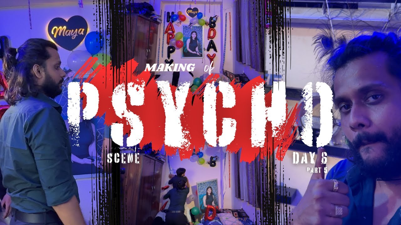 Filming an Intense Emotional Breakdown Scene | Making of PSYCHO Movie ...