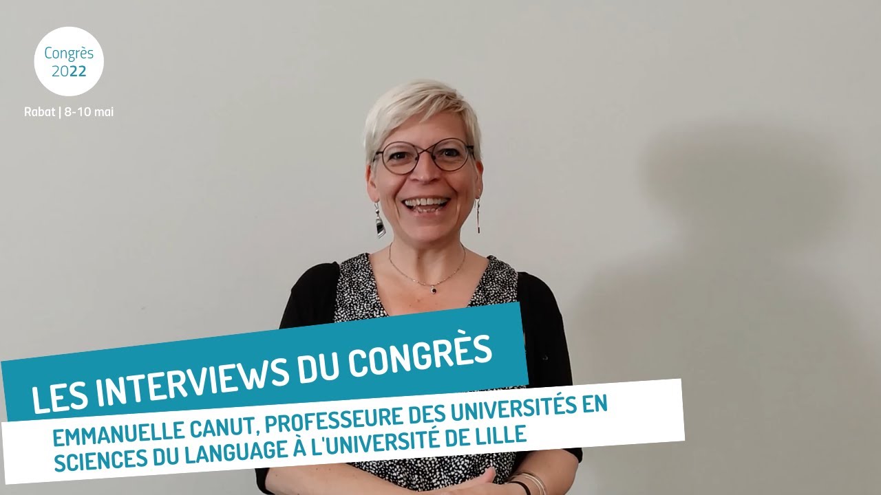 Les interviews du #CongrèsMlf | Emmanuelle Canut - Professeure de ...