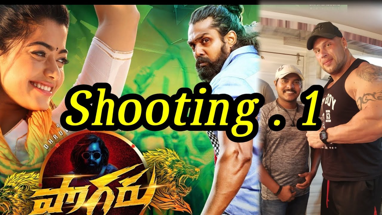 dhruva sarja pogaru shooting //pogaru movie //Telugu//kannada//2021 ...