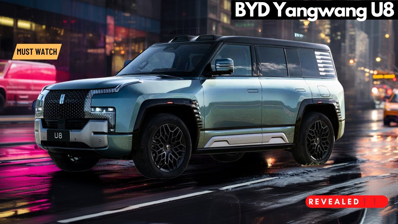 FUTURE CAR !! BYD Yangwang U8 Can Travel On Water Like A Boat - YouTube