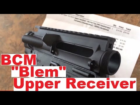 BCM Bravo Company UPPER RECEIVER Blem (AR-15 Blemished Review!) - YouTube