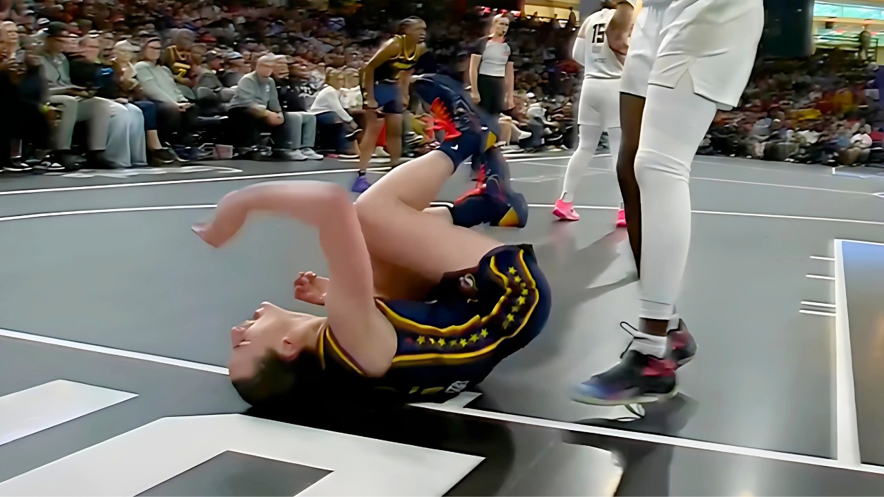 Caitlin Clark Gets HIT HARD in Final WNBA Preseason Game 🔥 - YouTube