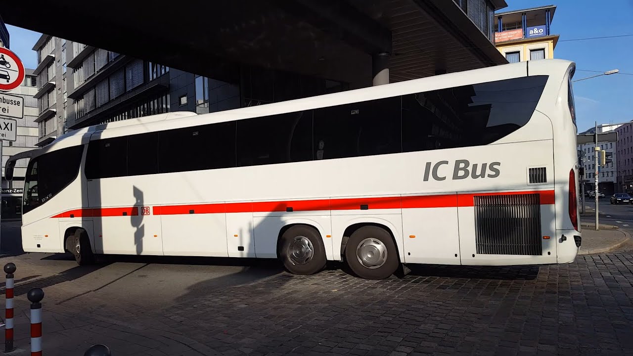 International IC Bus in Nürnberg ZOB: BUS42013 Mannheim Hbf (Busbahnhof ...