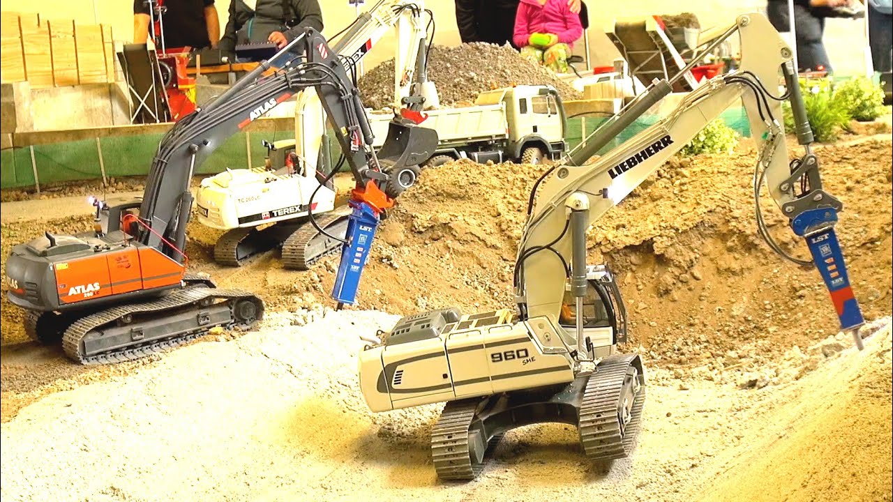 MIND-BLOWING HEAVY HAULAGE RC TRUCKS&CONSTRUCTION MACHINES ...