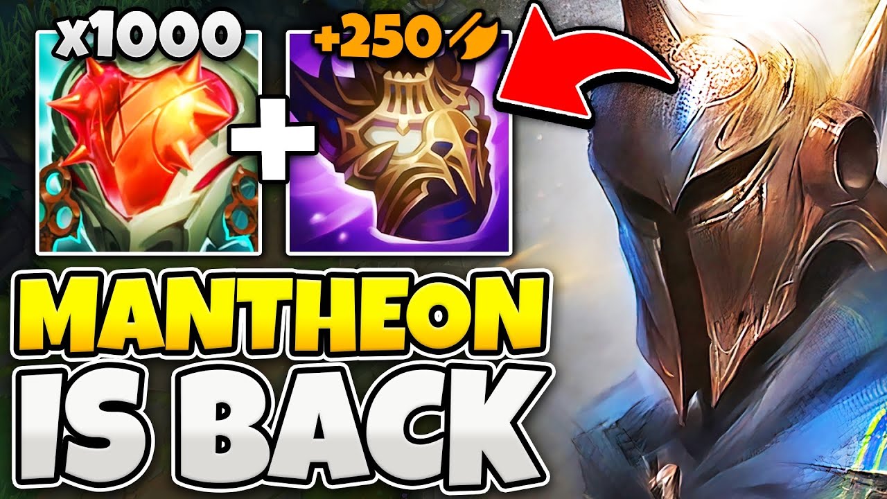 THIS MANTHEON BUILD IS BACK AND STRONGER THAN EVER! (STACK HEALTH AND ...