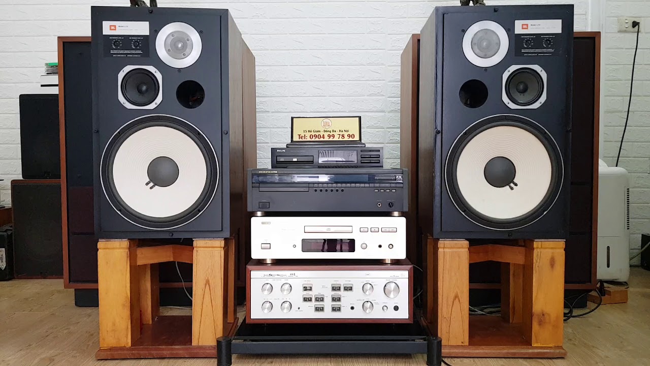 Test Loa JBL L112 & Amp Luxman 55A, LH: Bombop Audio - 15 Phố Hồ Giám ...