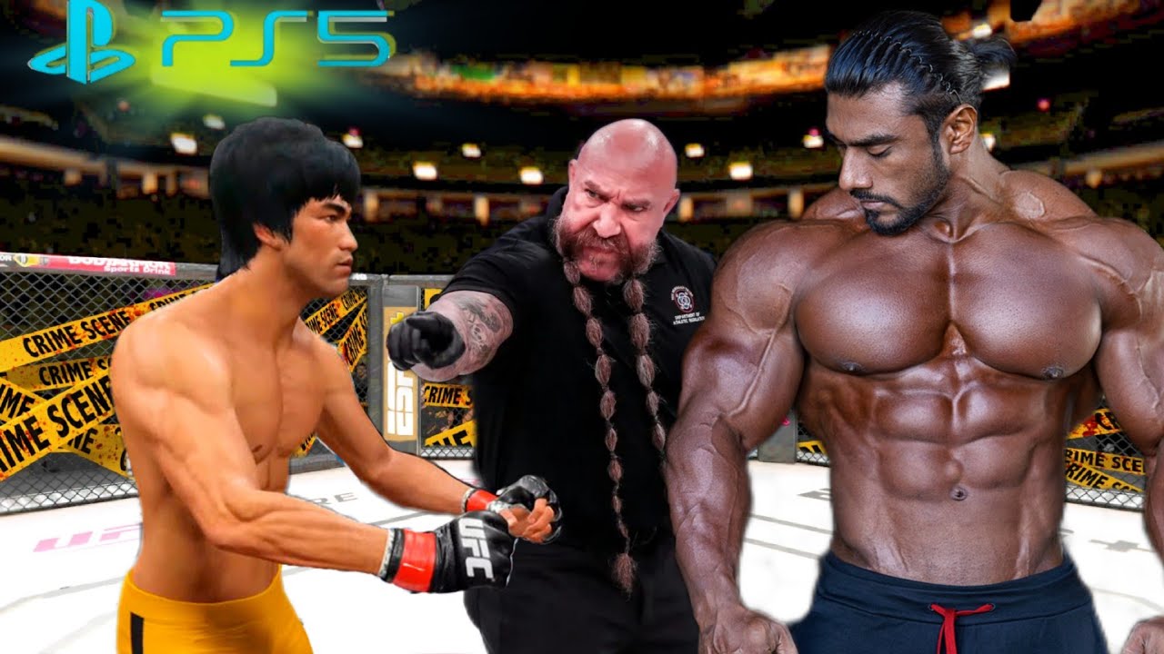 UFC4 Bruce Lee vs. Tomas Bodybuilder EA Sports UFC 4 - YouTube