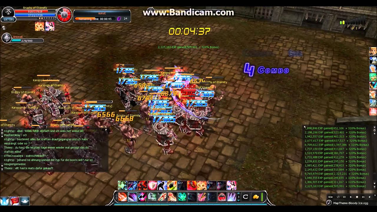 Cabal Online Gladiator ECA lvl2 exp + Talisman upgrade - YouTube