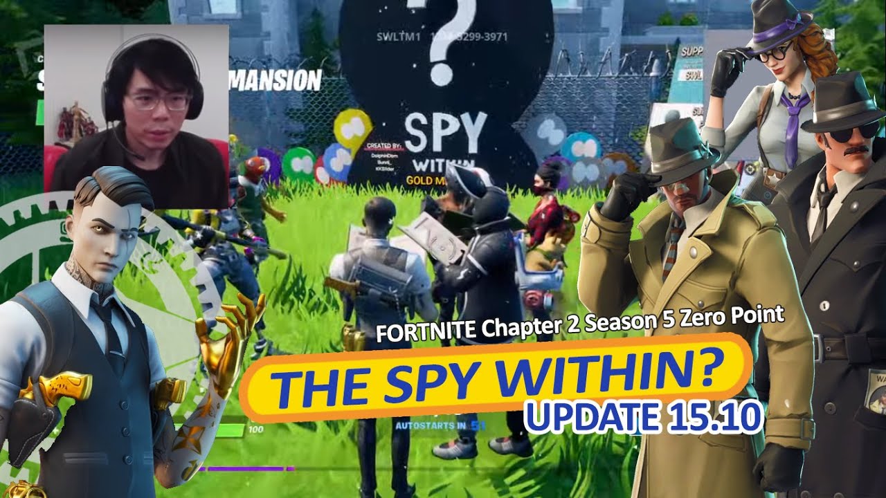 FORTNITE | C2S5 Zero Point | Update 15.10 The Spy Within - YouTube