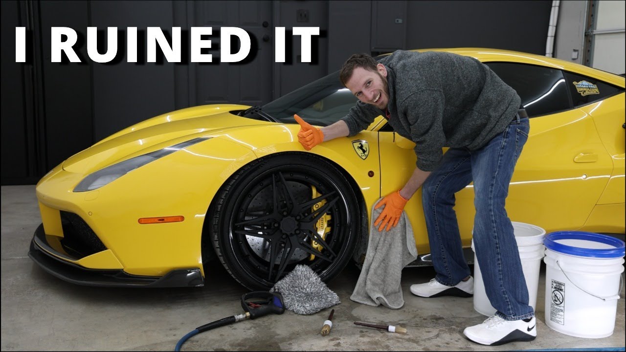 How To Destroy A 488 GTB Ferrari In 20 Easy Steps - YouTube