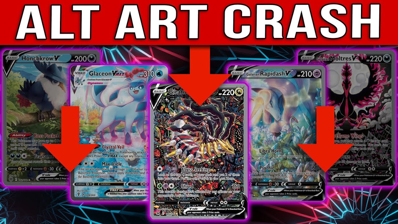 Pokemon Alt Art CRASH - All Fake Hype - YouTube