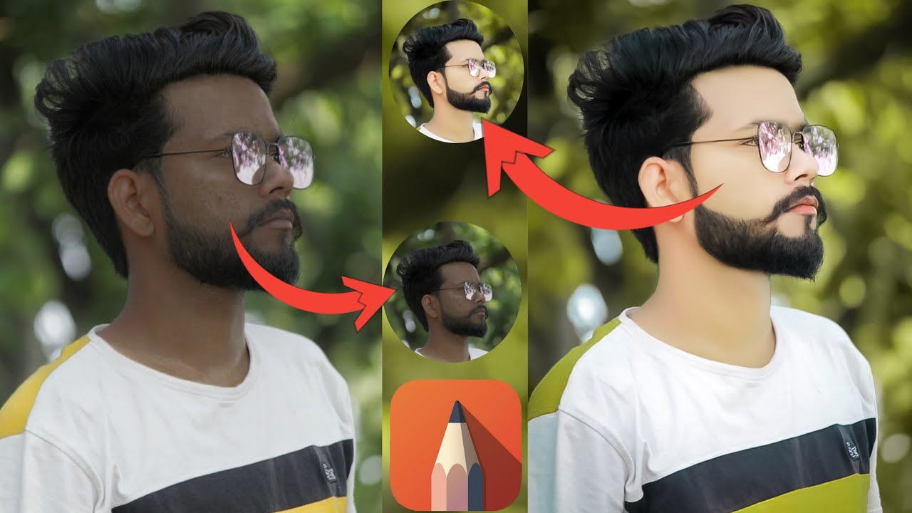 Oil Paint Face Smooth Photo Editing | Face Ko Smooth Aur Gora Kaise Kare | Editing King - YouTube