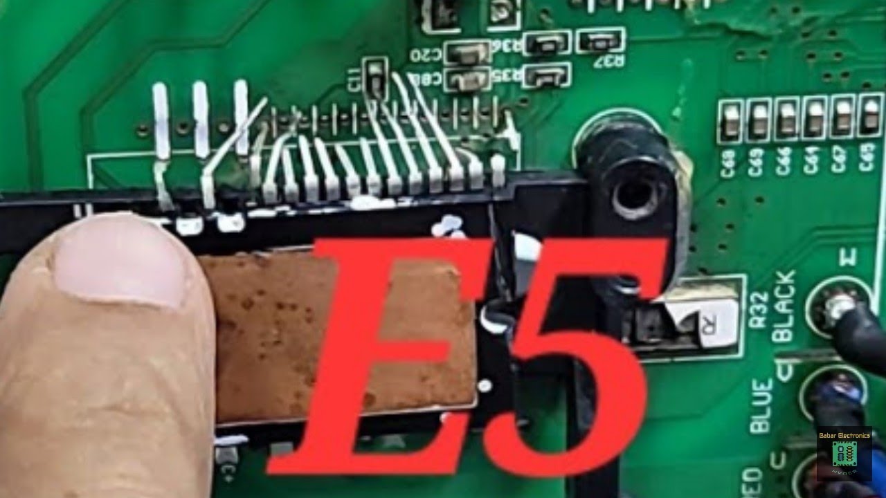 PEL Dawlance Orient Dc inverter ac E5 error code outdoor pcb Dc ...