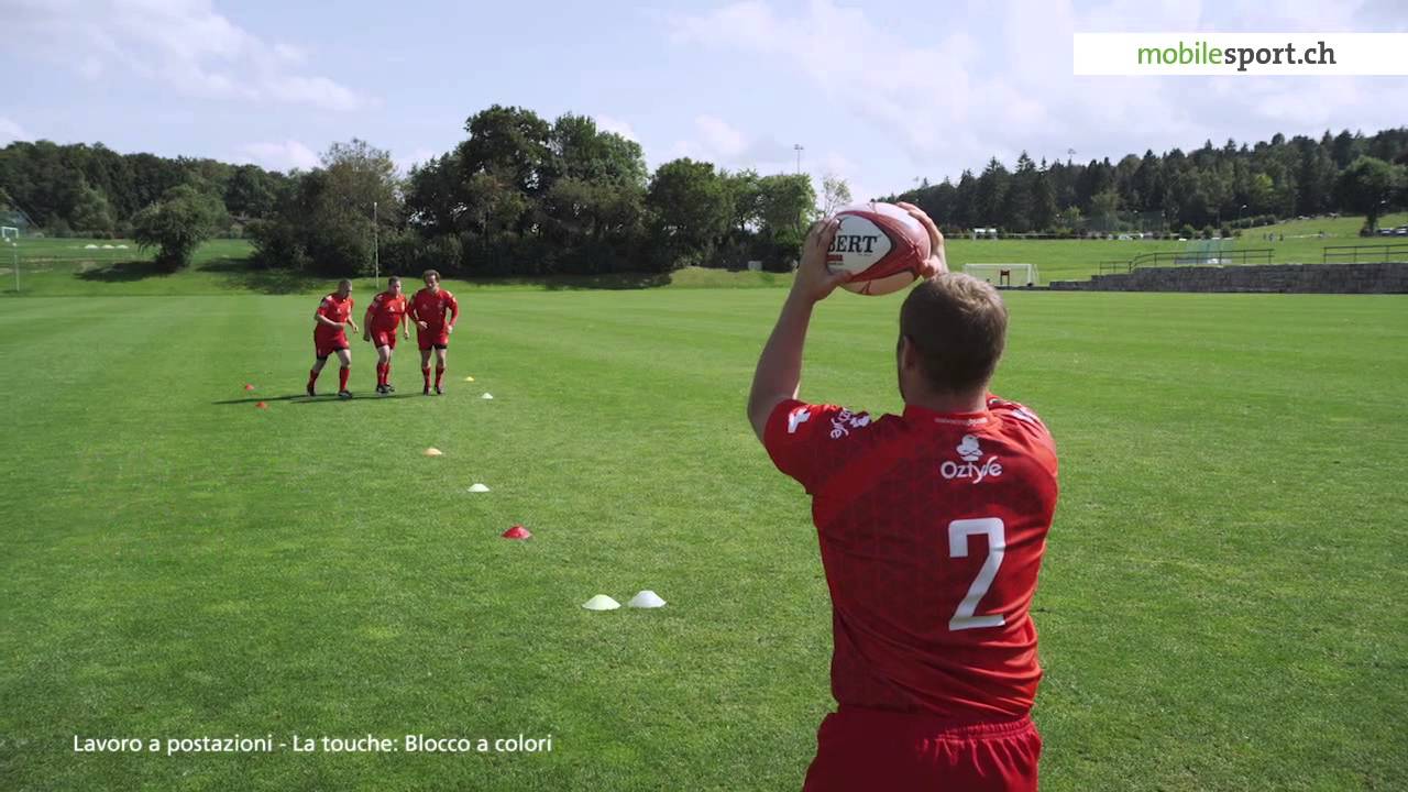 Rugby - La touche: Blocco a colori - YouTube