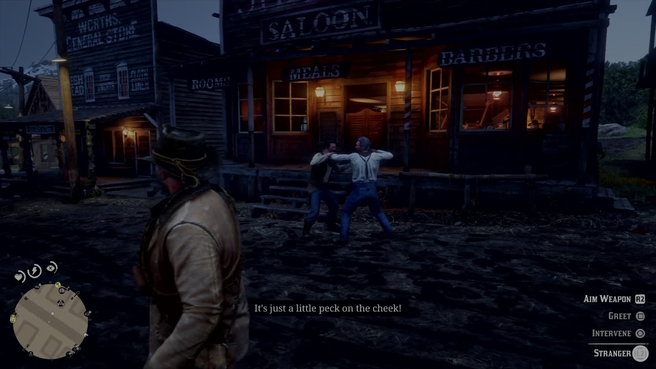 Red Dead Redemption 2 - Random NPC Interaction - YouTube