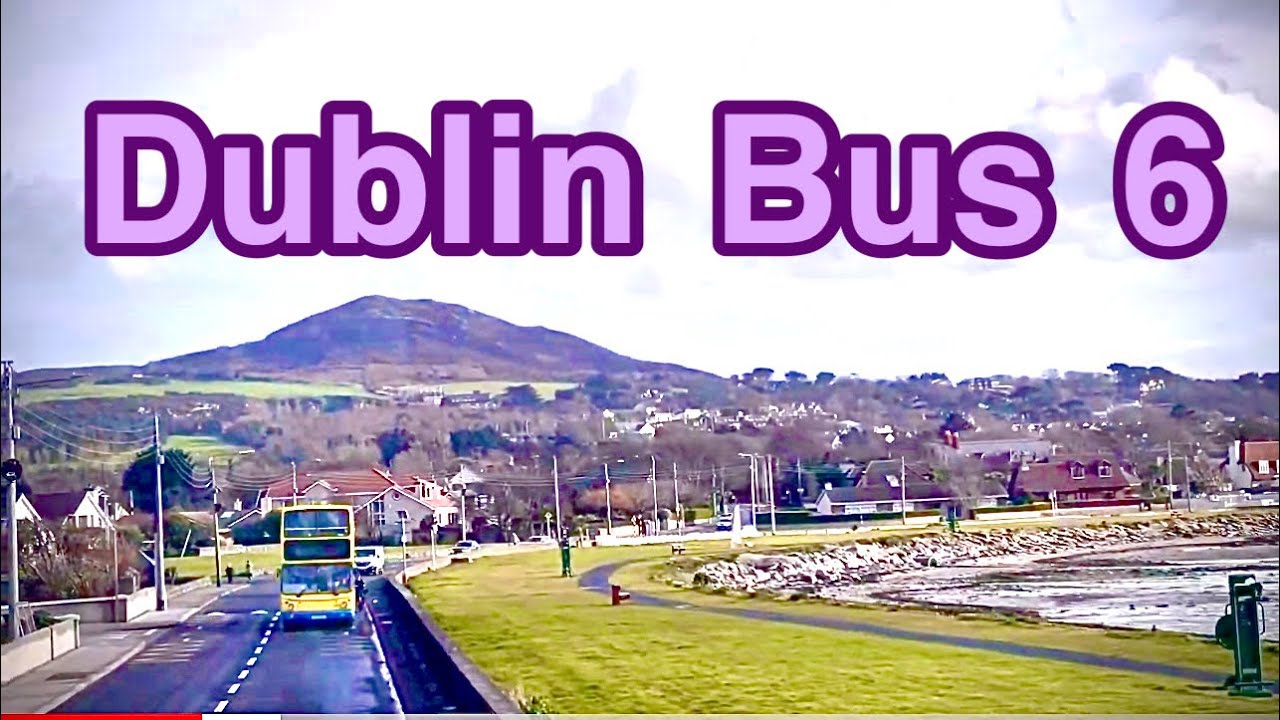 Ireland 🇮🇪☘️l Dublin Bus 6 l Lower Abbey to Howth Train Station l ...