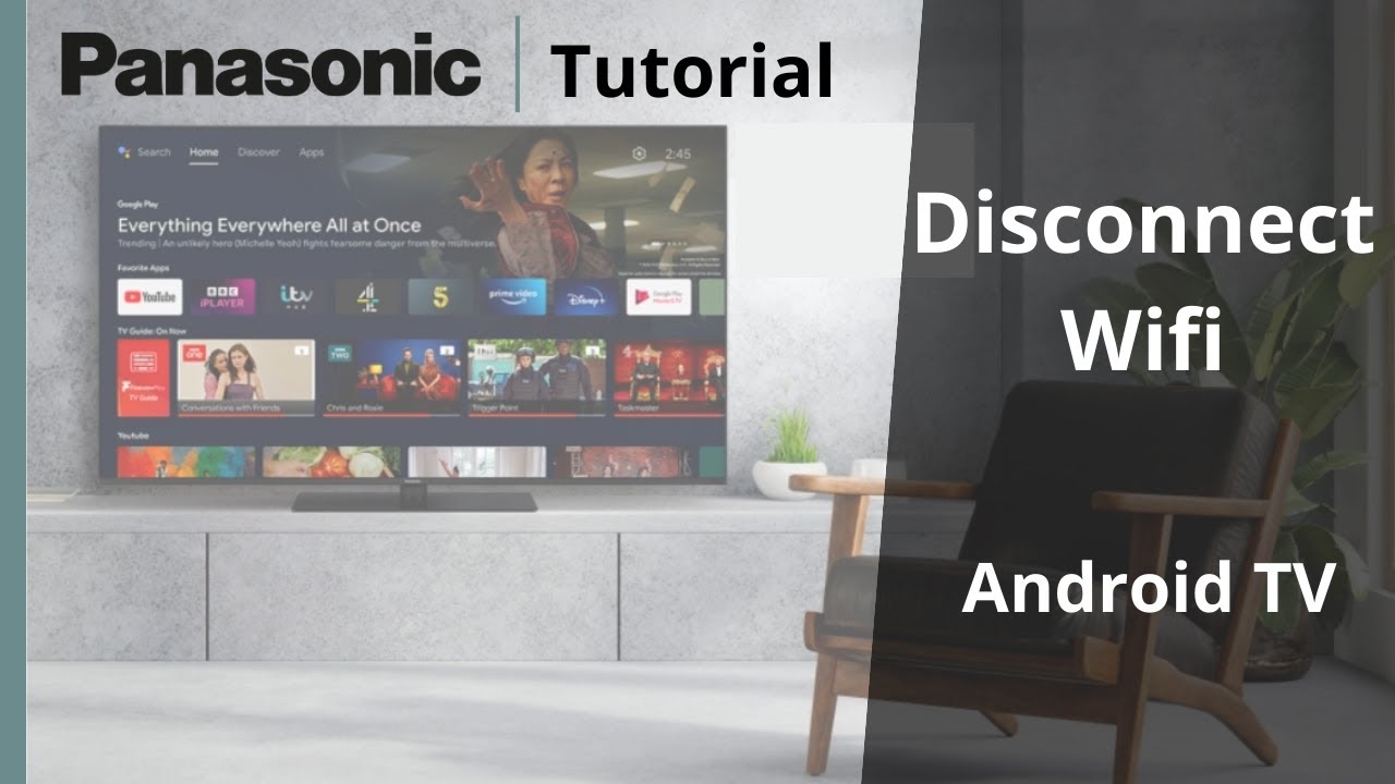 How to disconnect and forget a WiFi network on an Android TV - YouTube