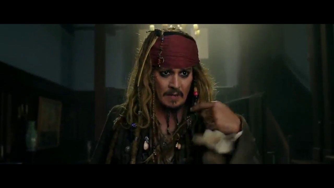 Pirates of the Caribbean 5 I'm Robbing the Bank FULL SCENE Jack Sparrow ...