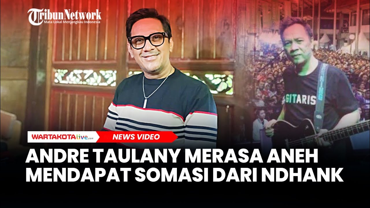 Bukan Lagi Anggota Band Stinky, Andre Taulany Merasa Aneh Mendapat ...