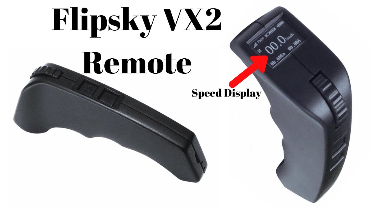 Flipsky VX2 Remote Review - YouTube