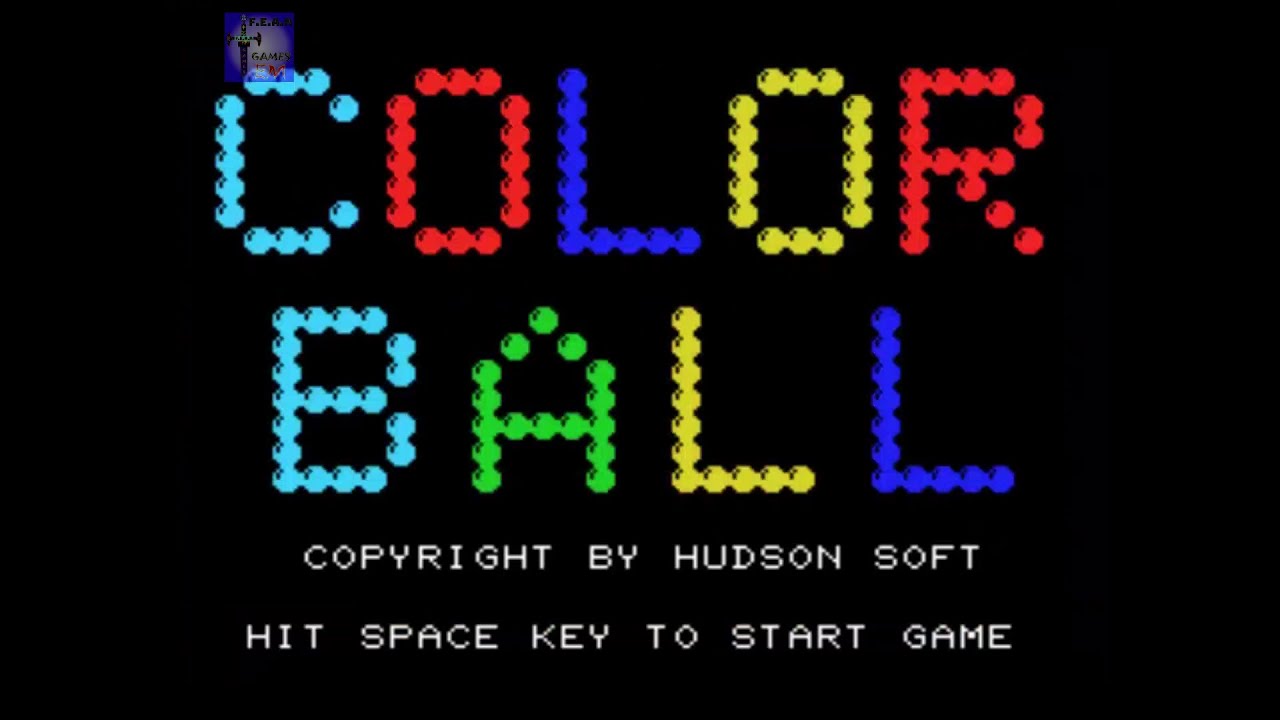 COLOR BALL "MSX" - GAMEPLAY - YouTube