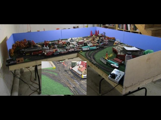 L Shaped Ho Scale Layouts HO Scale Model Layout #4