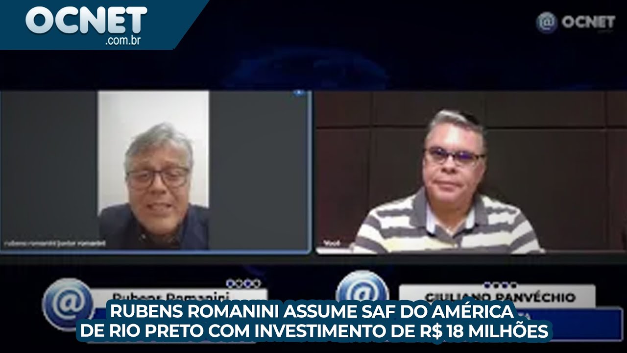 Rubens Romanini assume SAF do América de Rio Preto com investimento de ...
