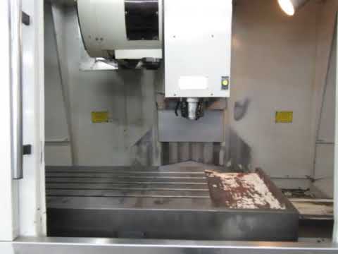 Milltronics VM25 CNC Vertical Machining Center - YouTube