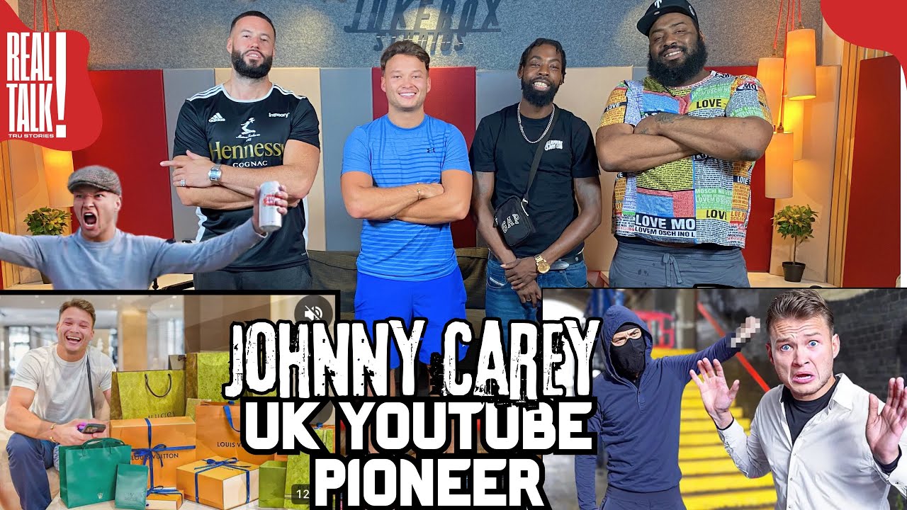 Johnny Carey UK YouTube pioneer | Millions of Views | Footasylum | Fumbling Beta Squad ...