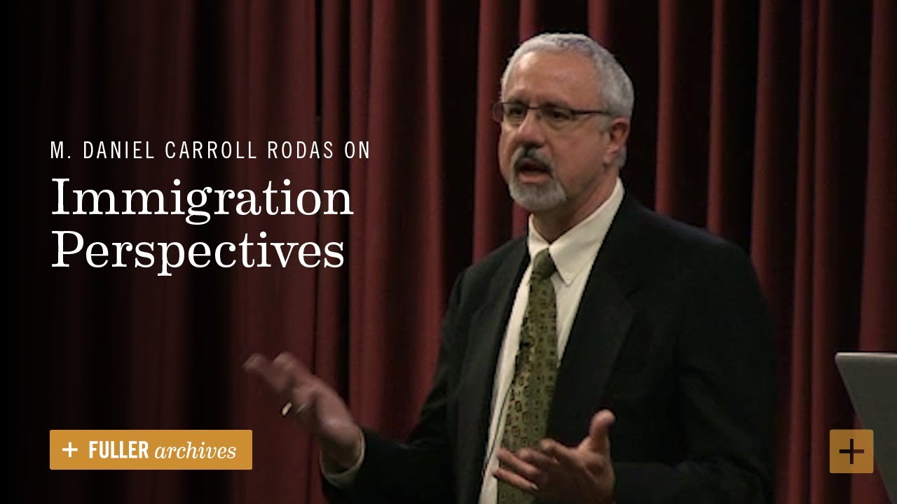 M. Daniel Carroll Rodas on Immigration Perspectives - YouTube