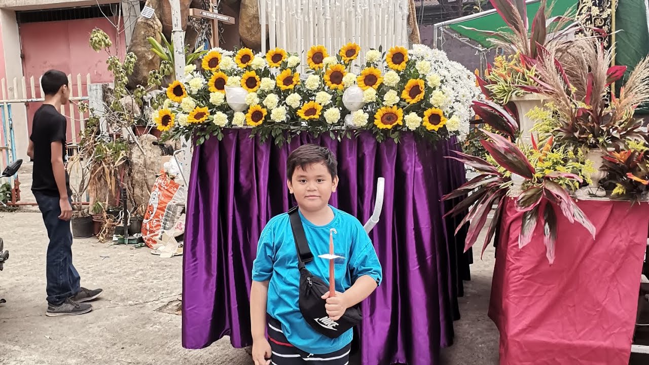 Procession samana Santa here at basak pardo cebu city philippines - YouTube