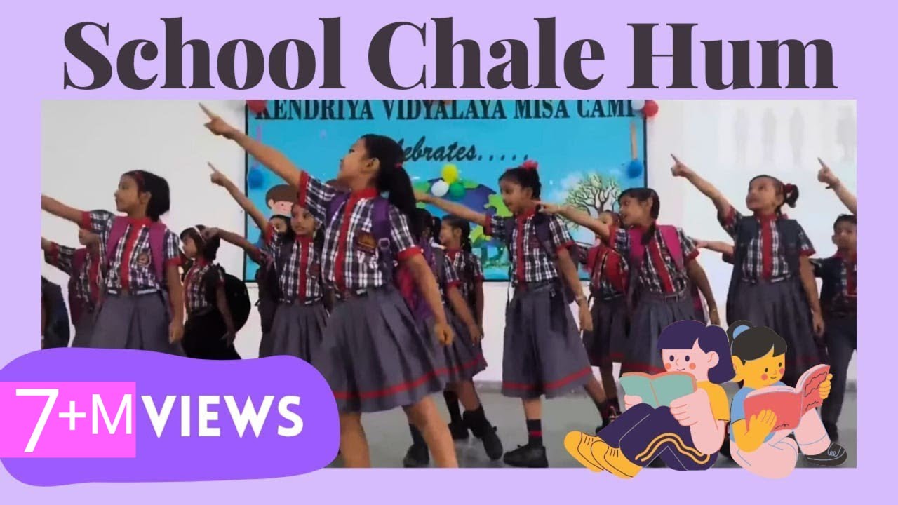 School chale hum||kids group dance||KV.MisaCantt||Children's Day Song ...