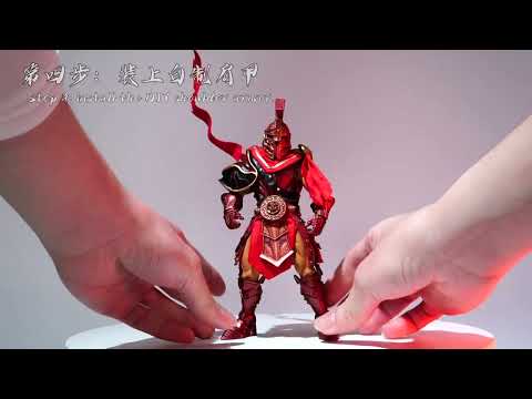 Mythic Legion Vitus's Custom cape Set Wearing Tutorial