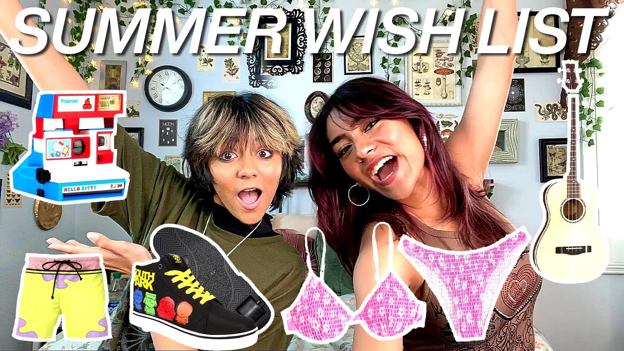 SUMMER WISHLIST 2023 - YouTube