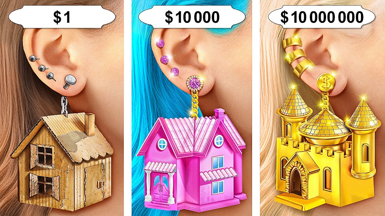 Una Casa De Color Rica VS Pobre VS Mega Rica | Situaciones Divertidas ...